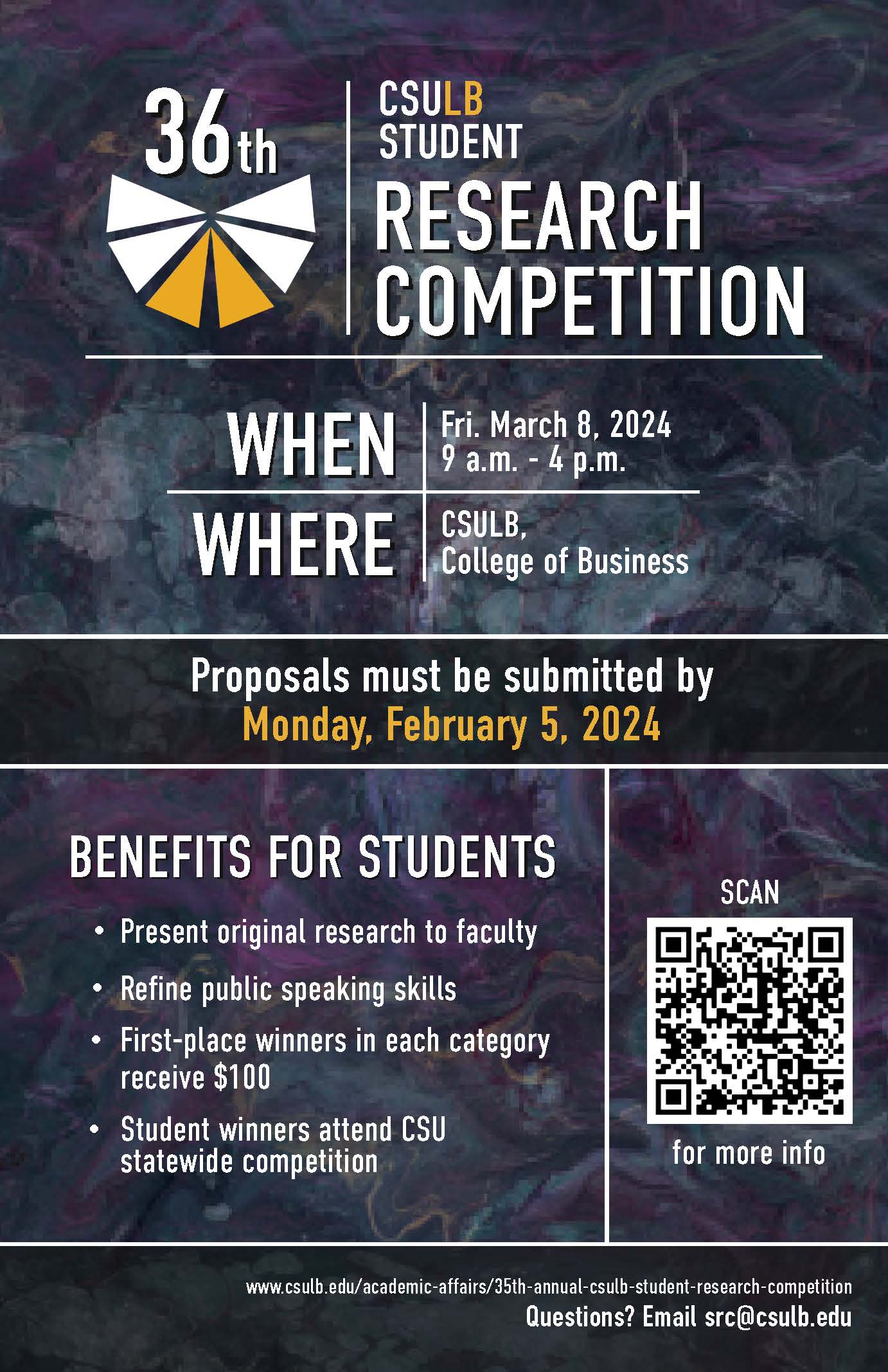 36th Annual CSULB Student Research Competition | California State ...